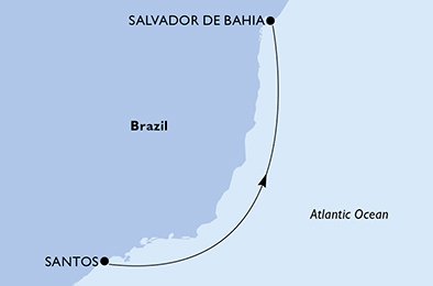 Itinerários do cruzeiro MSC Seaview| MSC Cruzeiros